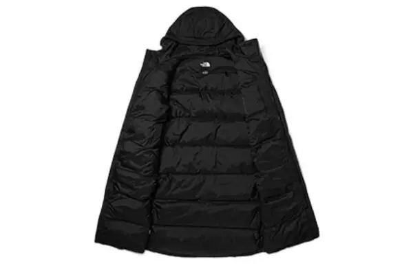 The North Face Nuptse Long Puffer Jacket With 550 Fill Insulation