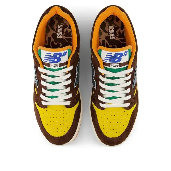 NEW BALANCE 480 "rukus Mallard Duck" Sneakers - Brown/yellow