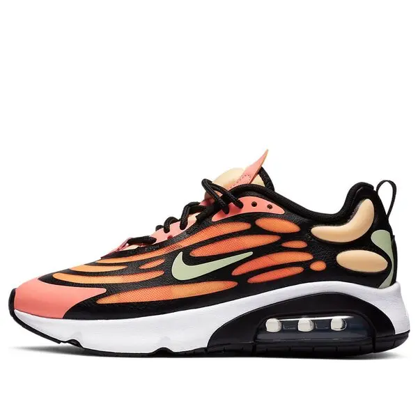 Nike Max Exosense Athletic Sneakers - Black/orange