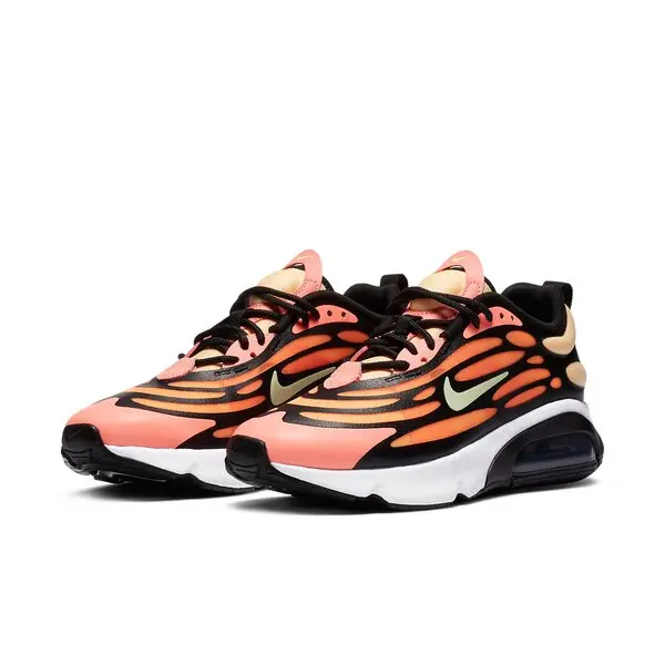 Nike Max Exosense Athletic Sneakers - Black/orange