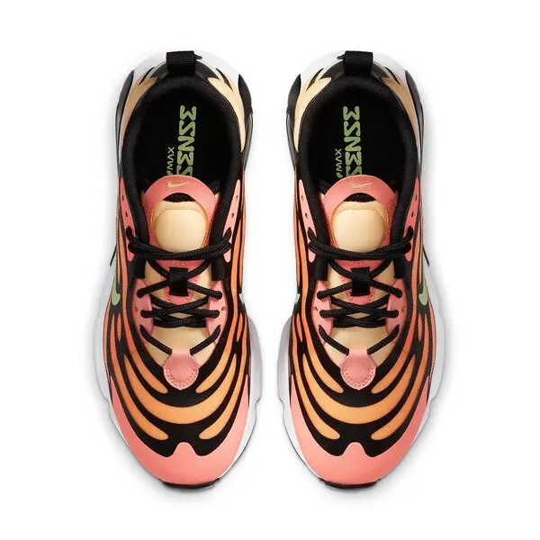 Nike Max Exosense Athletic Sneakers - Black/orange