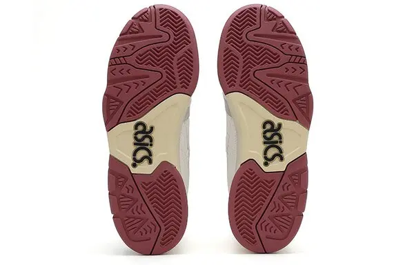 Asics X Badmarket Gel-fuse "white Grey Red" Sneakers - White/grey/red