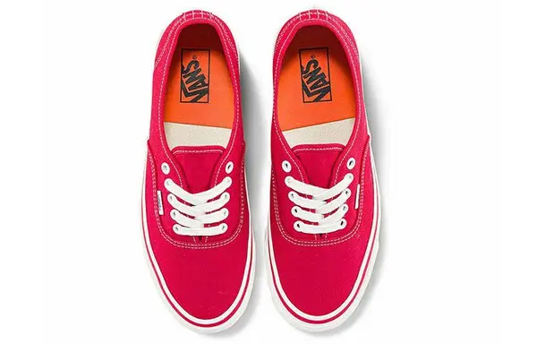 VANS Style 44 Low Top Sneakers - Red/white