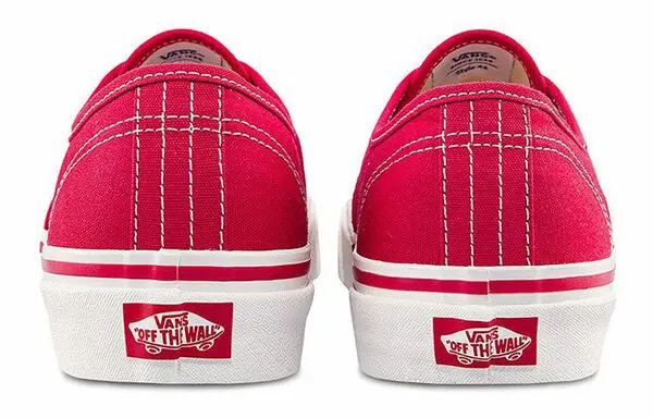 VANS Style 44 Low Top Sneakers - Red/white