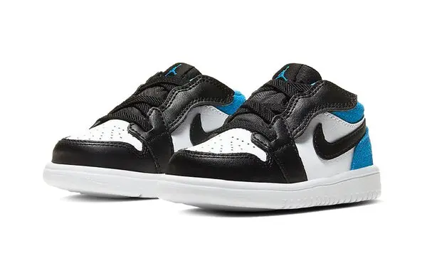 JORDAN Air 1 Low Alt Laser Blue Toddler Sneakers - White/blue