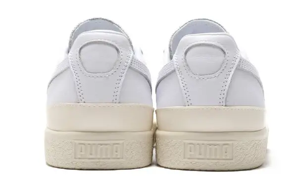 PUMA Clyde Rubber Toe Leather Leisure Board Shoes