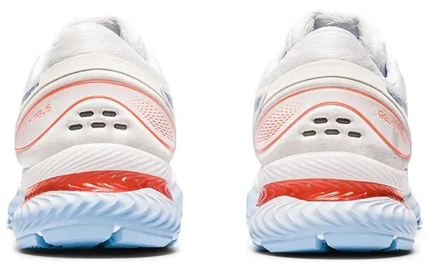 Asics Gel-nimbus 22 Athletic Shoes - White/blue