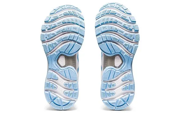 Asics Gel-nimbus 22 Athletic Shoes - White/blue