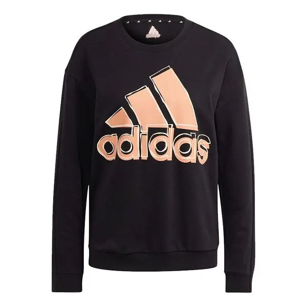 Adidas Big Logo Sweatshirt - Black