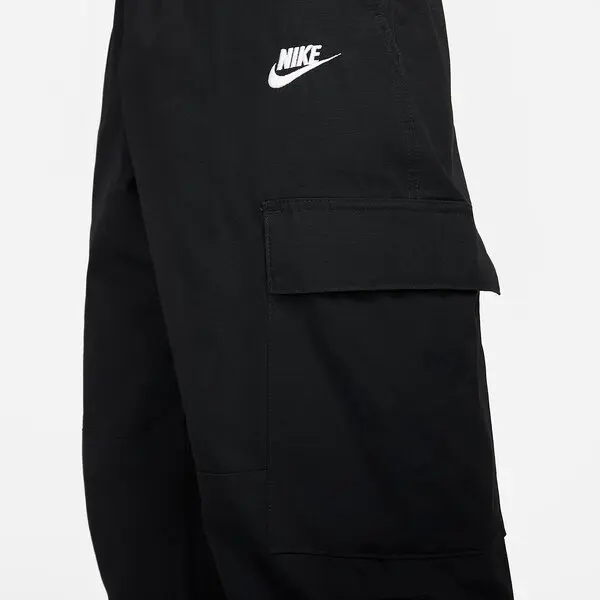 Nike Club Woven Cargo Trousers - Black