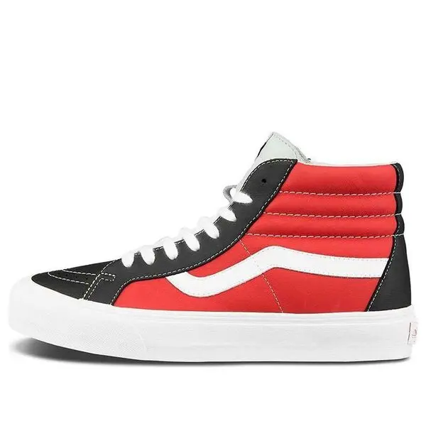 VANS Sk8-hi Reissue Vlt Lx High Top Sneakers - Black/orange