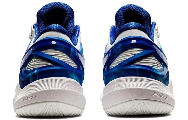 Asics Gel Burst 25 Low Top Sneakers - White/blue
