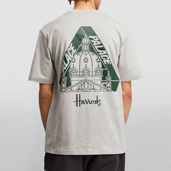 PALACE X Harrods Logo T-shirt - Grey