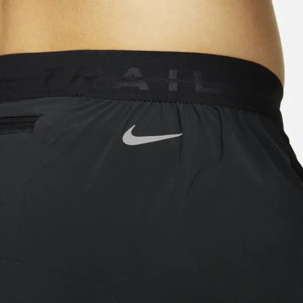 Nike Dri-fit Trail-running Trousers Asia Sizing - Black