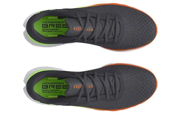 Under Armour Charged Breeze Sneakers - Black/green/orange