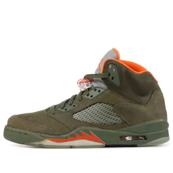 JORDAN Air 5 Retro Ls 'olive' Sneakers - Green