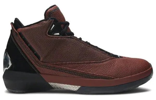 JORDAN Air 22 Og Basketball Leather High Top Sneakers - Brown