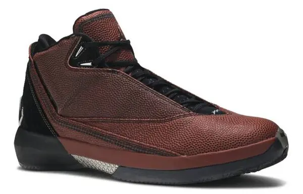 JORDAN Air 22 Og Basketball Leather High Top Sneakers - Brown