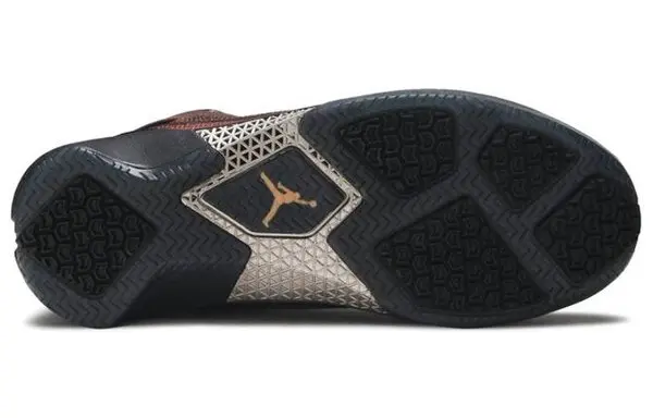 JORDAN Air 22 Og Basketball Leather High Top Sneakers - Brown