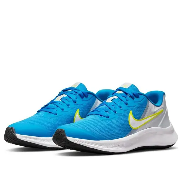 Nike Star Runner 3 Athletic Shoes - Blue/white
