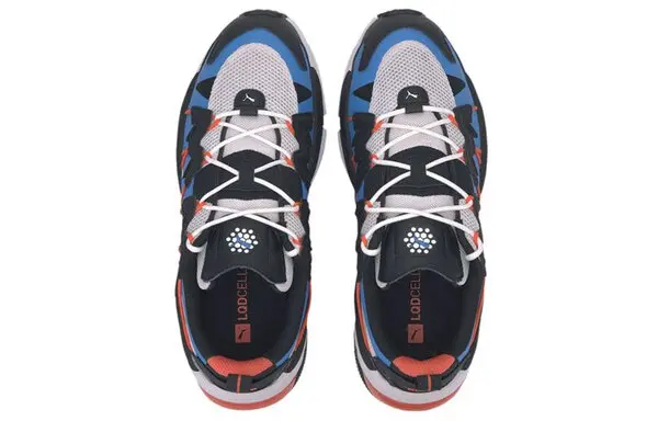 PUMA Lqdcell Omega Striped Kit Sneakers - Blue/red