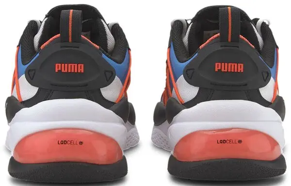 PUMA Lqdcell Omega Striped Kit Sneakers - Blue/red