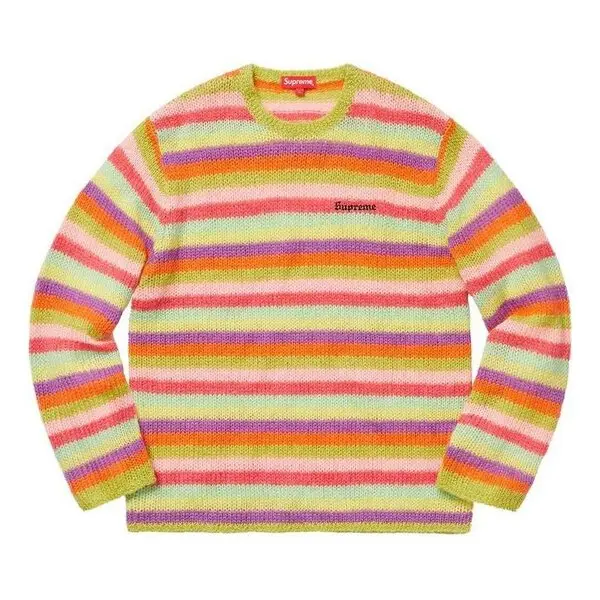 Supreme Stripe Mohair Sweater - Multi-color