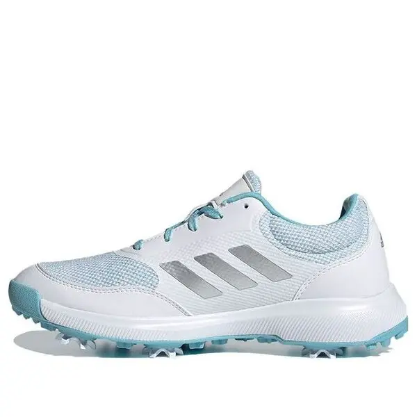 Adidas Tech Response 2.0 Golf Shoes - White/blue