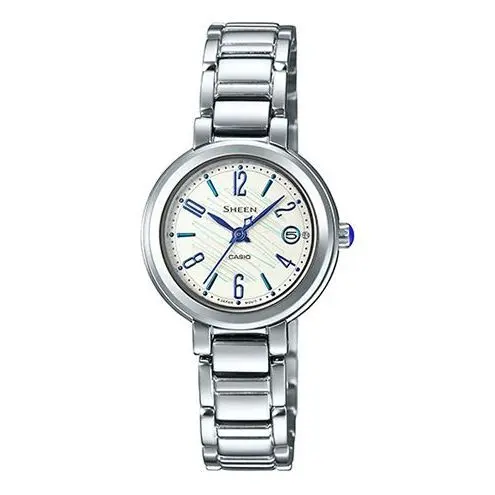 Casio Sheen Quartz Analog Watch With Sapphire Crystal - Blue