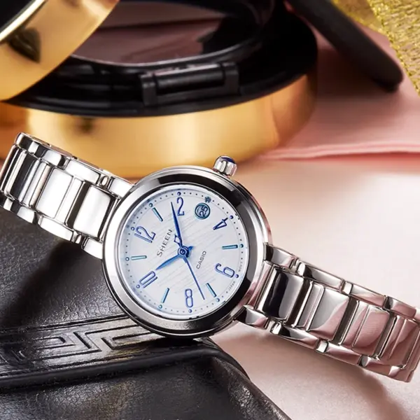 Casio Sheen Quartz Analog Watch With Sapphire Crystal