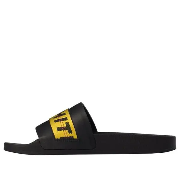 Off-White Industrial Slides - Black
