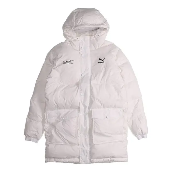 PUMA X Tyakasha Down Parka - White/black