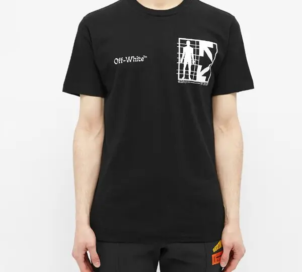Off-White Half Arrow Short Sleeve Tee