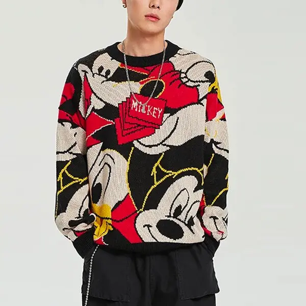 LI-NING X Disney Graphic Crew Neck Sweater