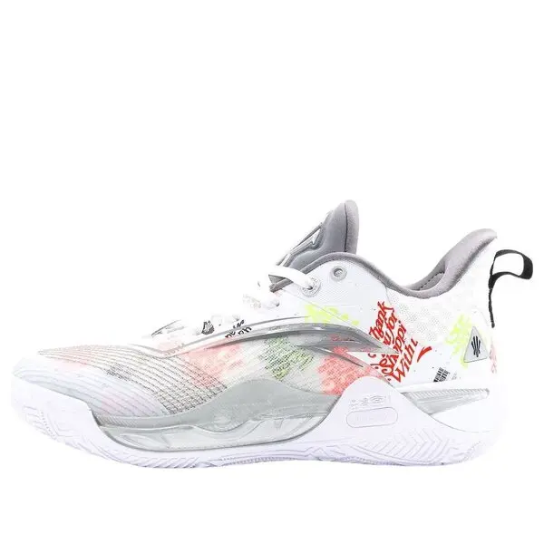 ANTA Kai 1 Speed "bag Work" Athletic Sneakers - White/red/grey