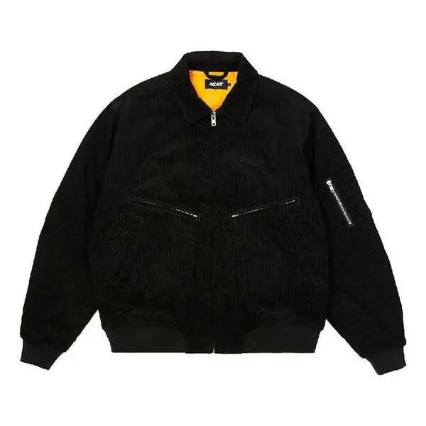 PALACE Ss23 Cord Ma-1 Bomber Jacket - Black