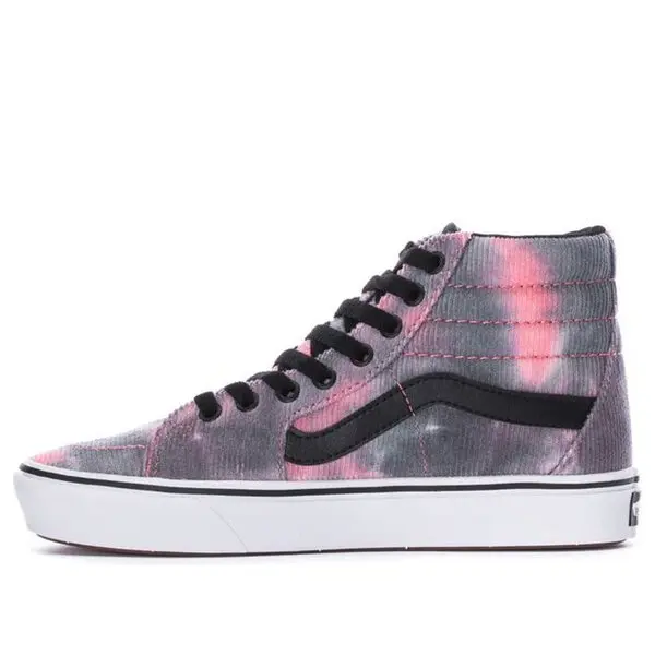 VANS Comfycush Sk8-hi High Top Sneakers - Grey/pink