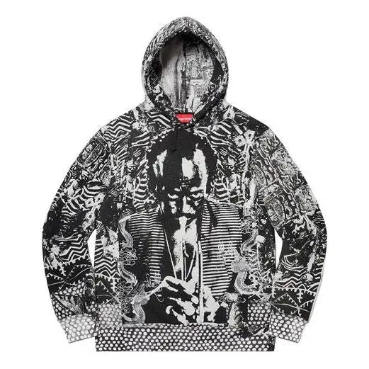 Supreme Ss20 Miles Davis Hooded Sweatshirt - Black