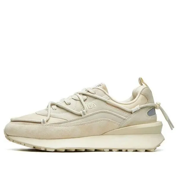 FILA FUSION Retro Low Top Sneakers - Creamy