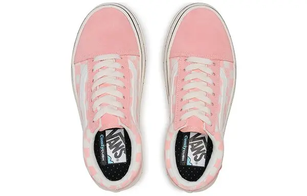 VANS Old Skool Platform Sneakers - Pinkwhite