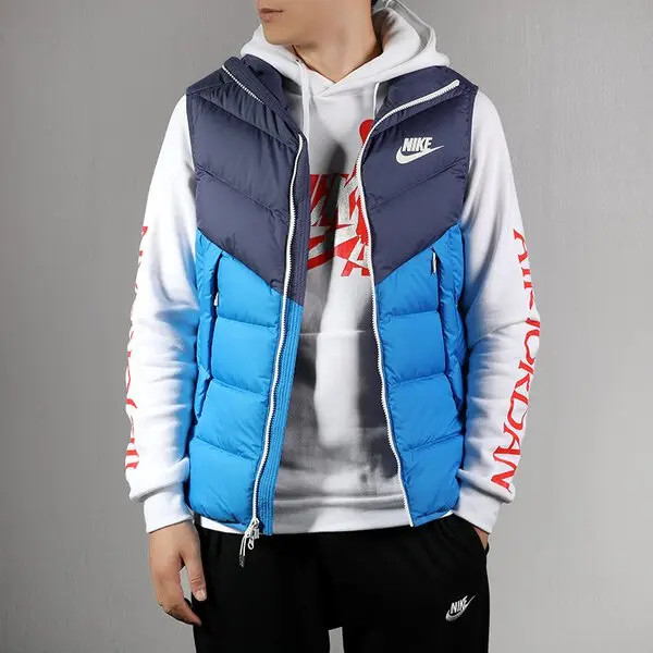Nike Athleisure Down Vest - Blue