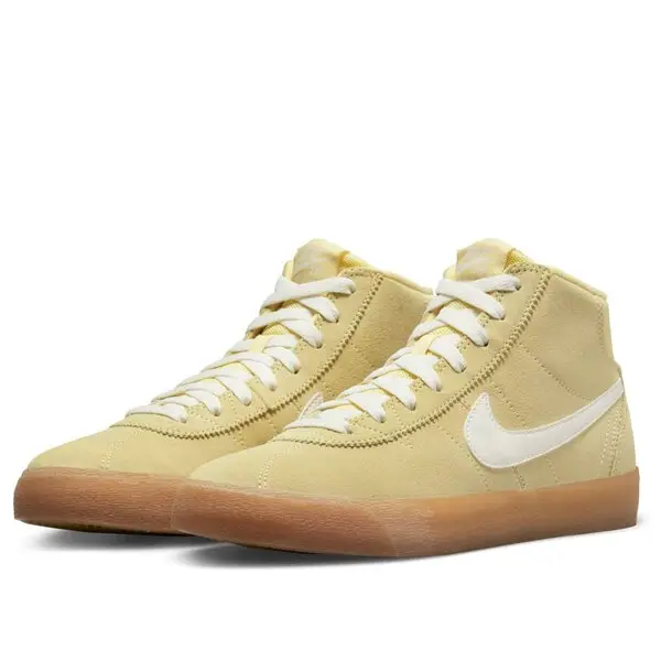 Nike Bruin High Sb "lemon Wash Gum - Light Yellow