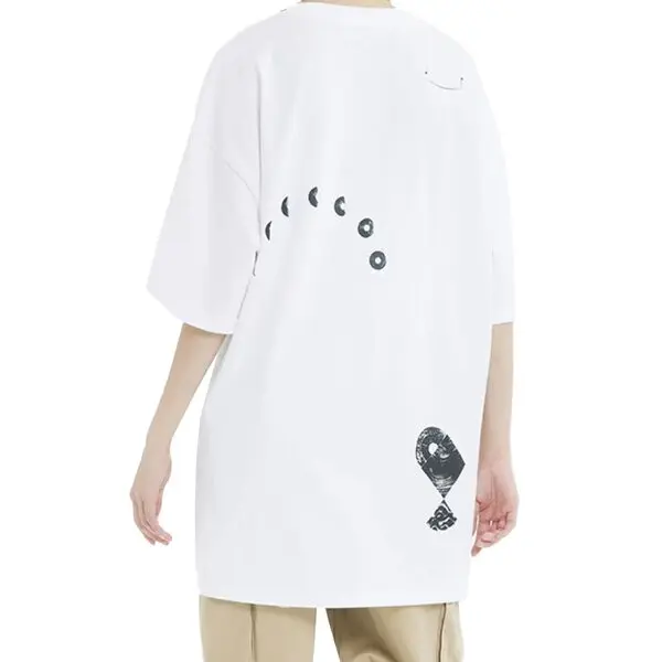 CONVERSE Fw20 Basic Round Neck Short Sleeve Couple Style