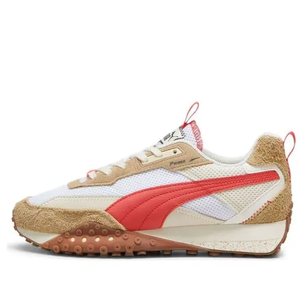 PUMA Blktop Rider Sneakers - White/active Red/khaki