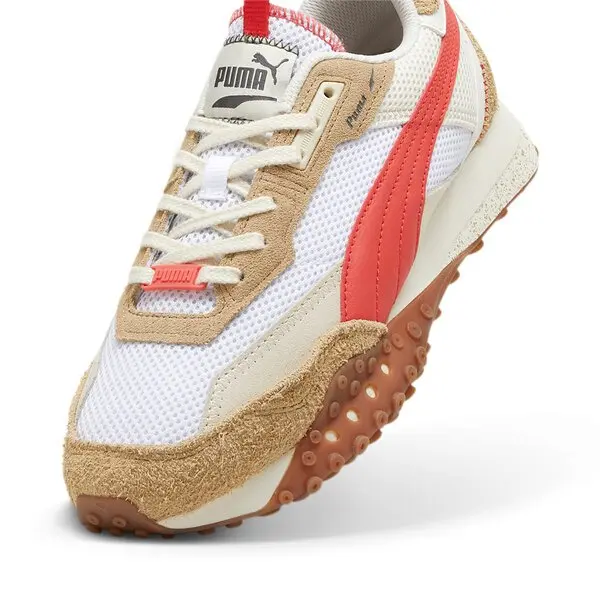 PUMA Blktop Rider Sneakers - White/active Red/khaki