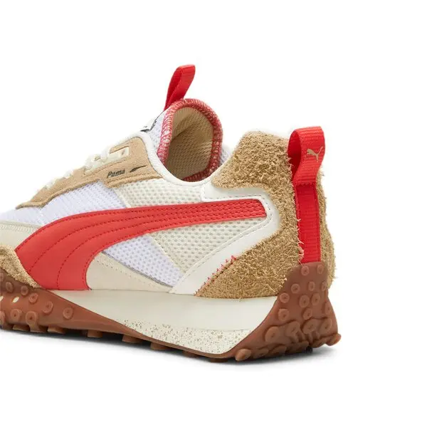 PUMA Blktop Rider Sneakers - White/active Red/khaki
