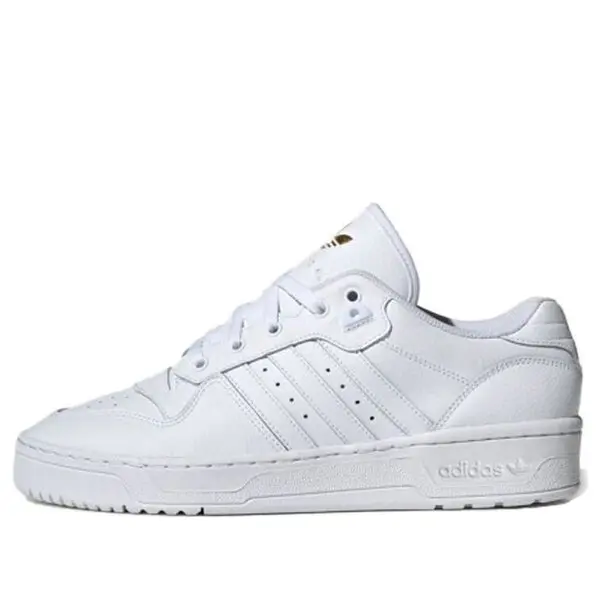 Adidas Rivalry Low "white Gold" Sneakers - White/gold