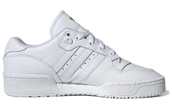 Adidas Rivalry Low "white Gold" Sneakers - White/gold