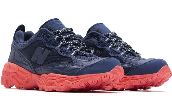 NEW BALANCE X Herschel Supply Co. 801 'night Lights' Athletic Sneakers - Red/blue