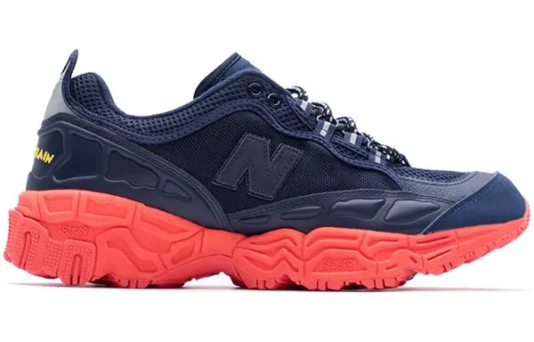 NEW BALANCE X Herschel Supply Co. 801 'night Lights' Athletic Sneakers - Red/blue